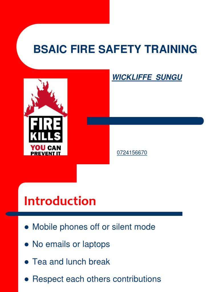 Fire Safety Training | PDF | Occupational Safety And Health | Fires