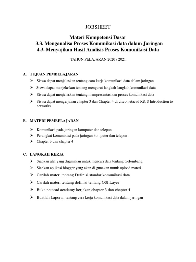 Jobsheet Pertemuan 4 | PDF | Seni | Teknologi & Rekayasa