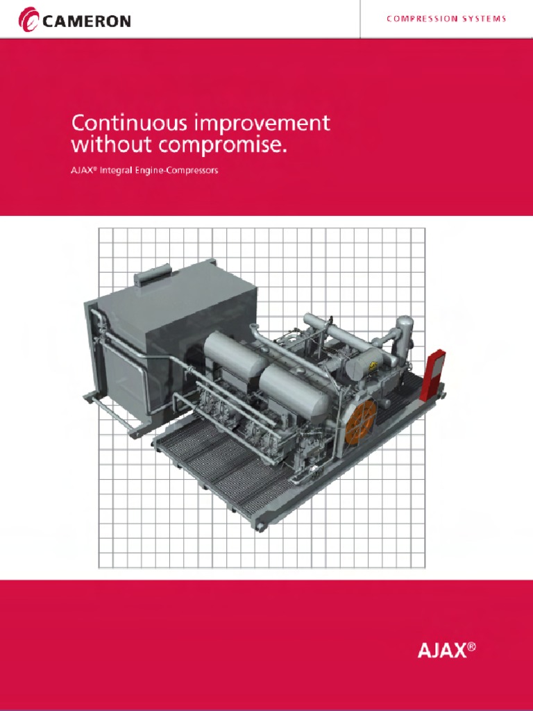 Ajax Integral Gas Engine Compressors | PDF | Exhaust Gas | Pump