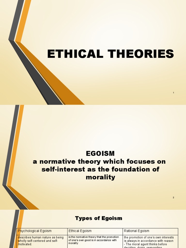 Lesson 5 Egoism And Hedonism Pdf Hedonism Pleasure