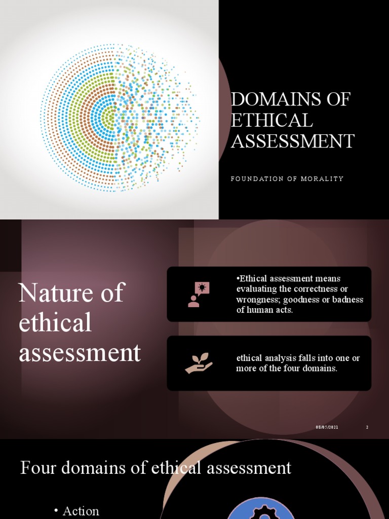 Four Domains of Ethical Assessment | PDF | Virtue | Metaphysics