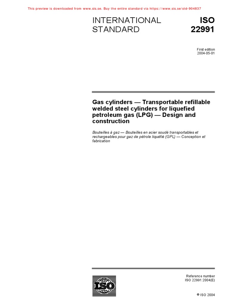 Iso 22991 2004 en PDF | PDF | International Organization For ...