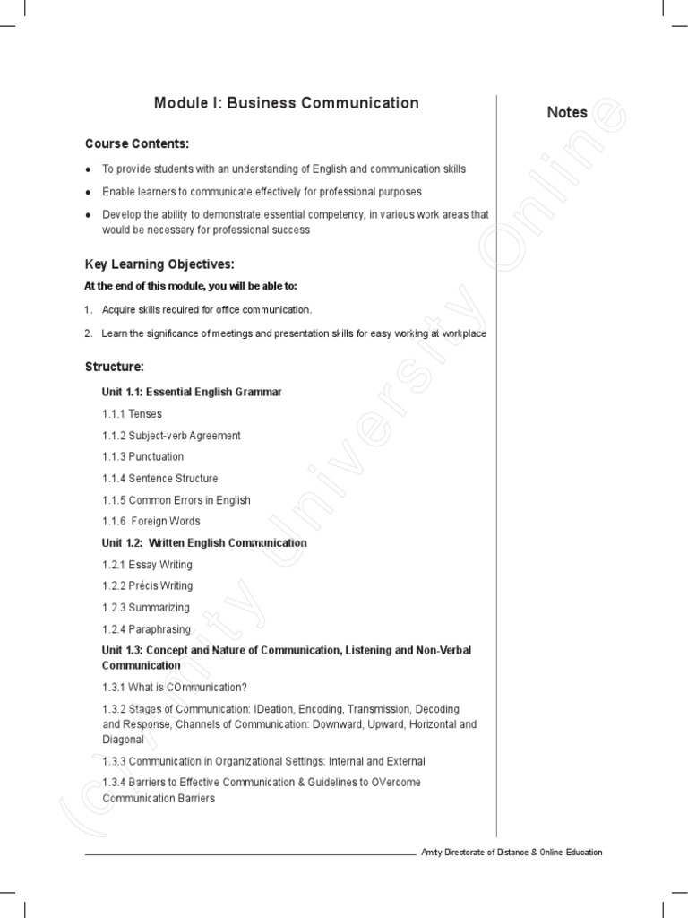 Business Communication | PDF | Communication | Grammatical Tense