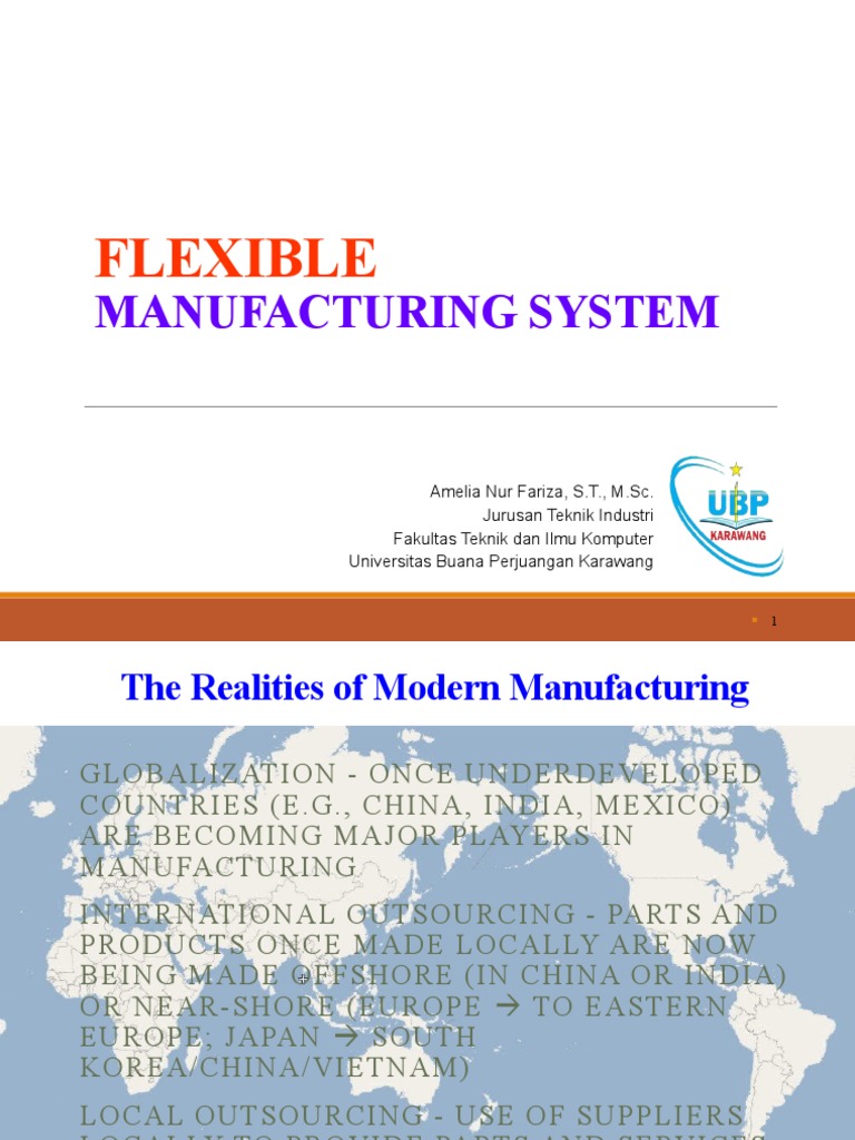 Flexible Manufacturing System | PDF | Automation | Economies