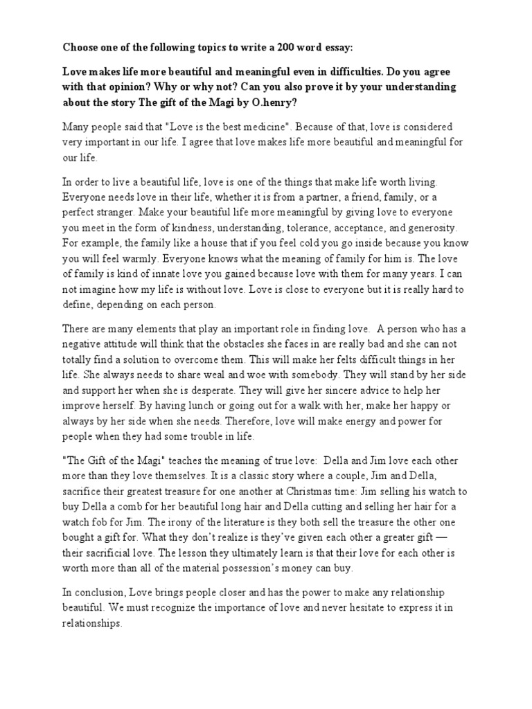 Love Is Make | PDF | Love