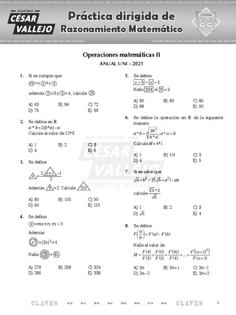 RM - AUNI - Dir - Sem 22 | PDF