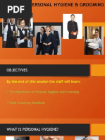 Grooming Standard For Hospitality | PDF | Hygiene | Glasses