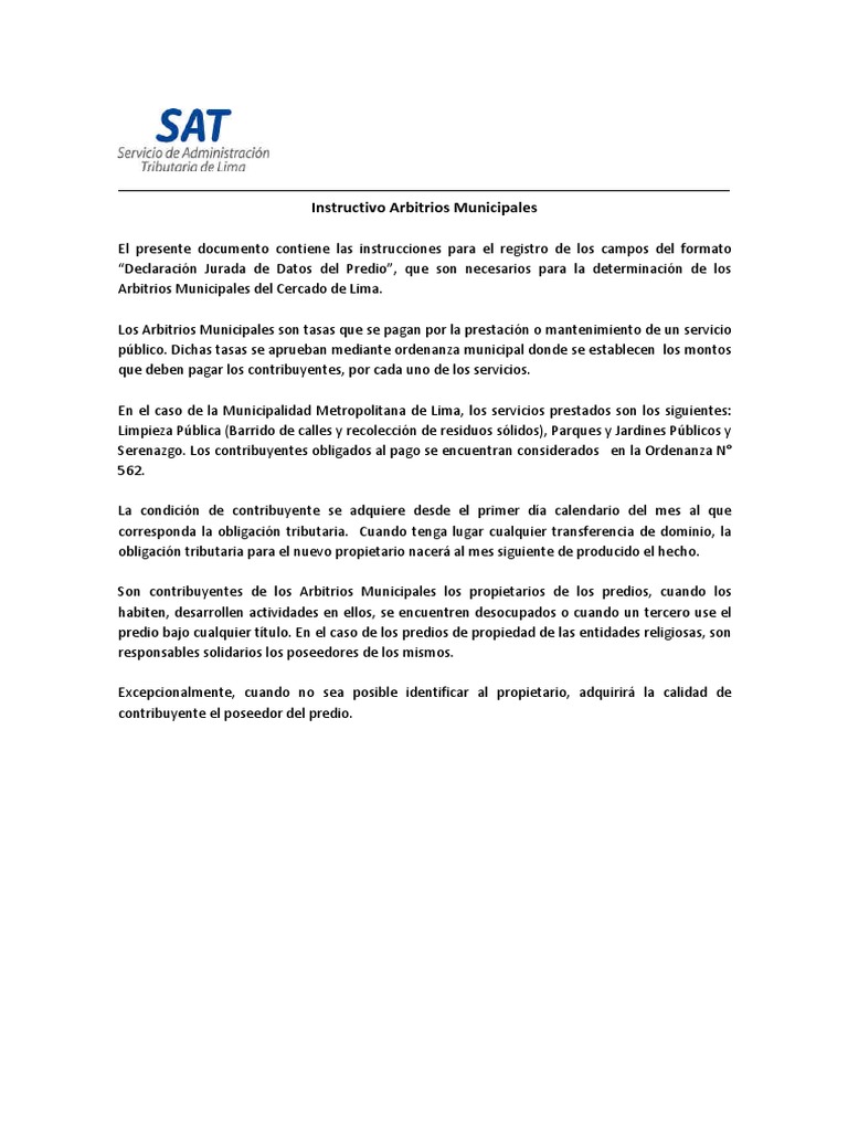 Instruct Ivo Arbit Rios | PDF