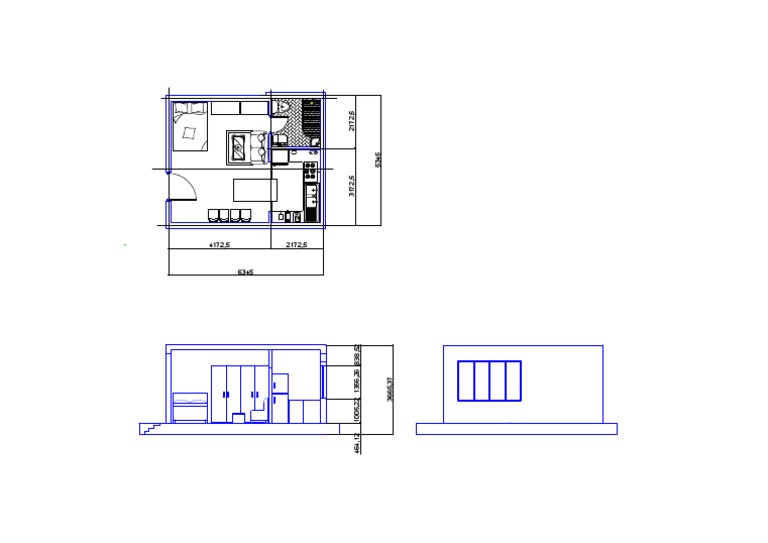 1RK Plan Model | PDF