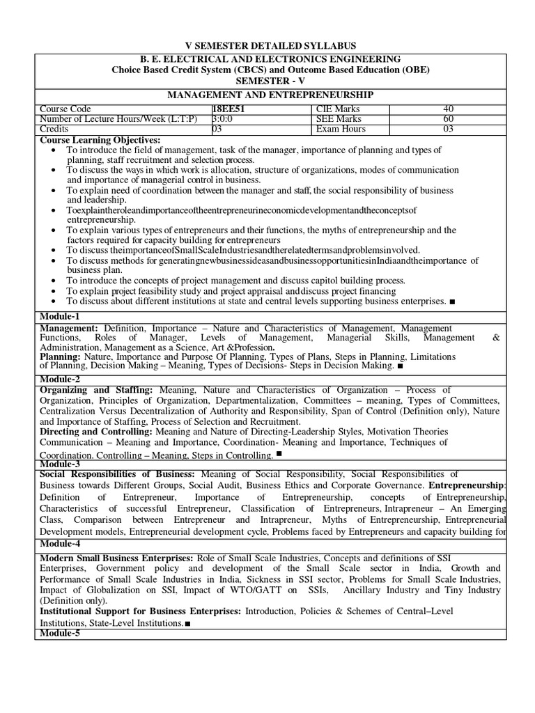 5th Sem Syllabus | PDF | Electrical Breakdown | Rectifier