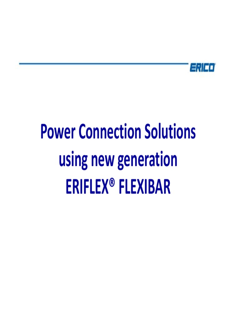 ERIFLEX FLEXIBAR New Generation Presentation For Demo Case - TB 8 27 12 ...