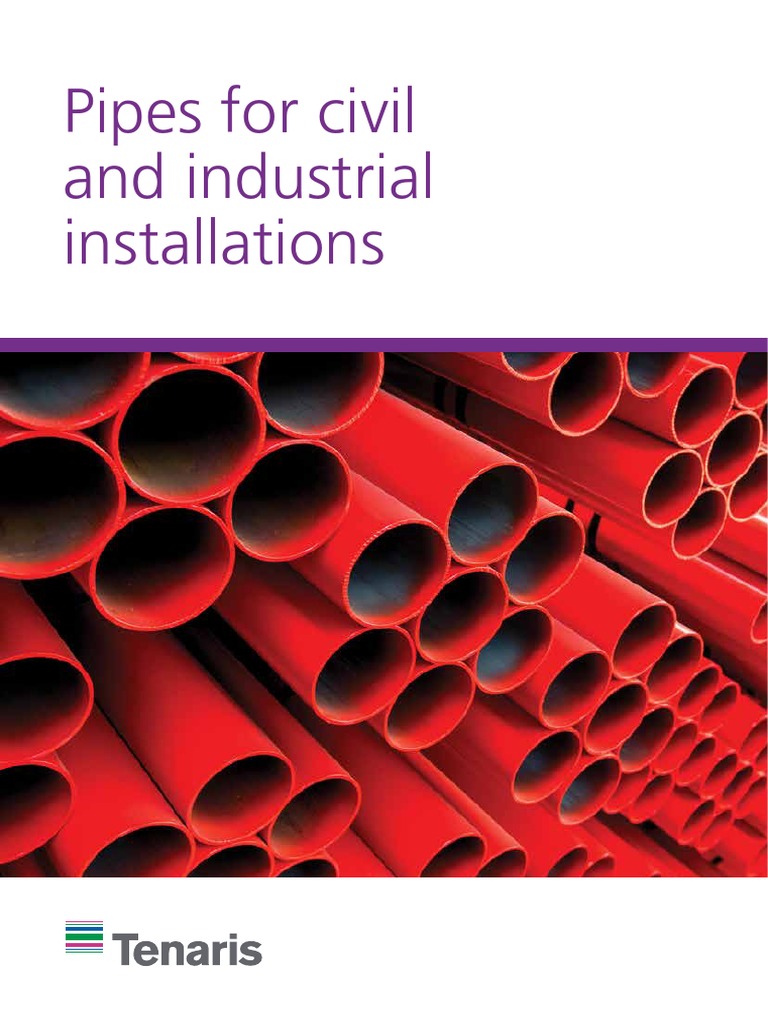 TENARIS Pipes-For-Civil-Industrial-Installation | PDF | Pipe (Fluid Conveyance) | Galvanization