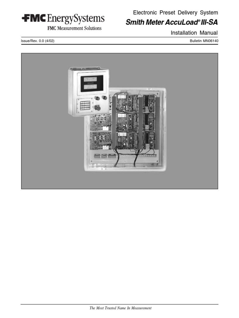 Accuload SA FMC - Manual | PDF | Electrical Wiring | Relay