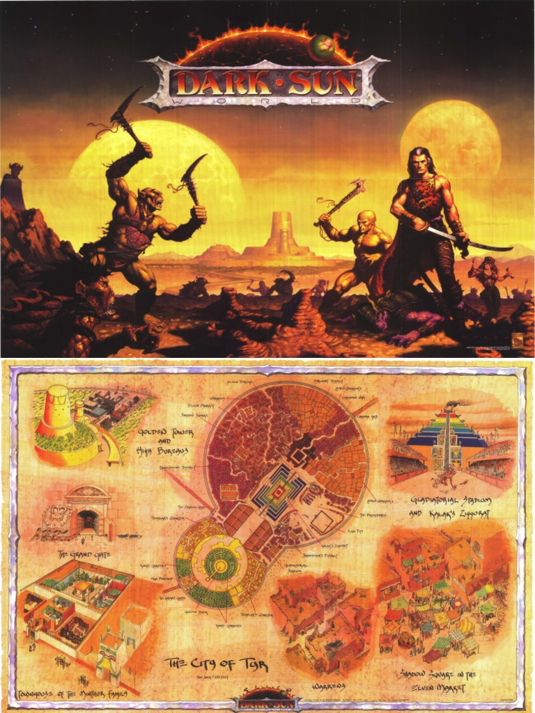 Dark Sun Boxed Set - Maps | PDF