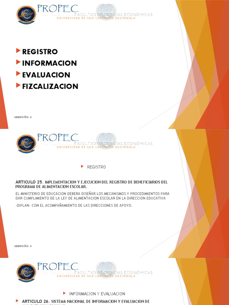 Plantilla Propec | PDF