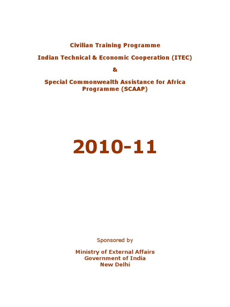 ITEC Courses For 2010-11 | PDF | Telecommunication | Computer Network