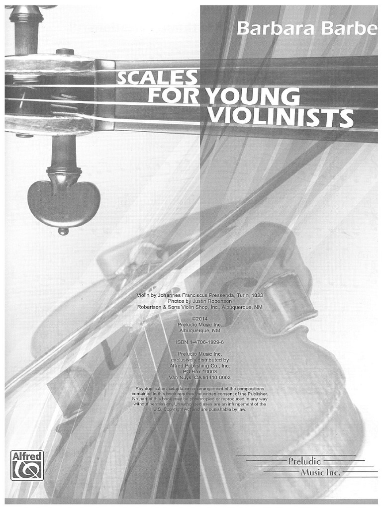 BB Scales For Young Violinists | PDF
