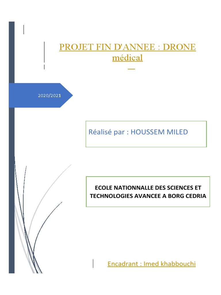 Rapport PFA - Drone Final | PDF | Quadrirotor