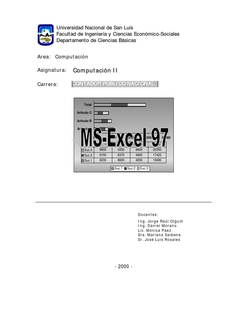 TP Excel Avanzado | PDF | Hoja de cálculo | Microsoft Excel
