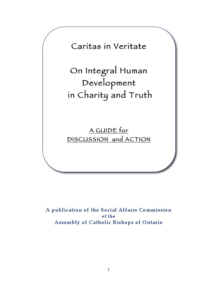 Caritas Guide | PDF | Catholic Social Teaching | Love