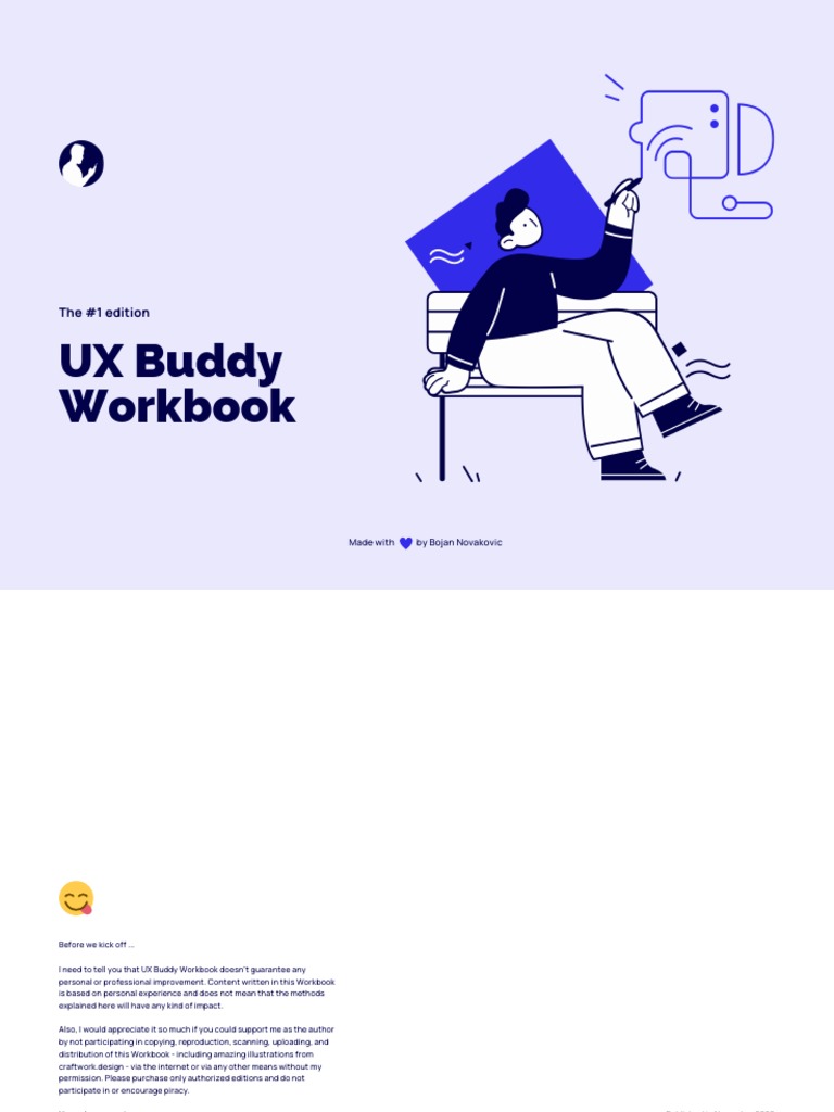 UX Buddy Workbook | PDF | Mobile App | Computing