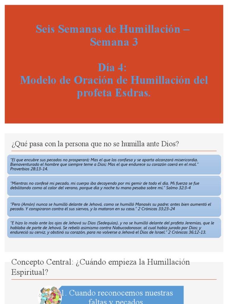 La humillación verdadera ante Dios | PDF | Orgullo | Pecado