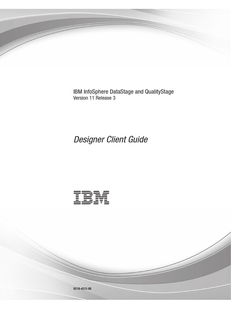 Designer Client Guide: Ibm Infosphere Datastage and Qualitystage | PDF | Metadata | Data