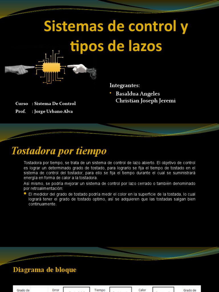Sistemas de Control y Tipos de Lazos | PDF | Sistema de control | Calor
