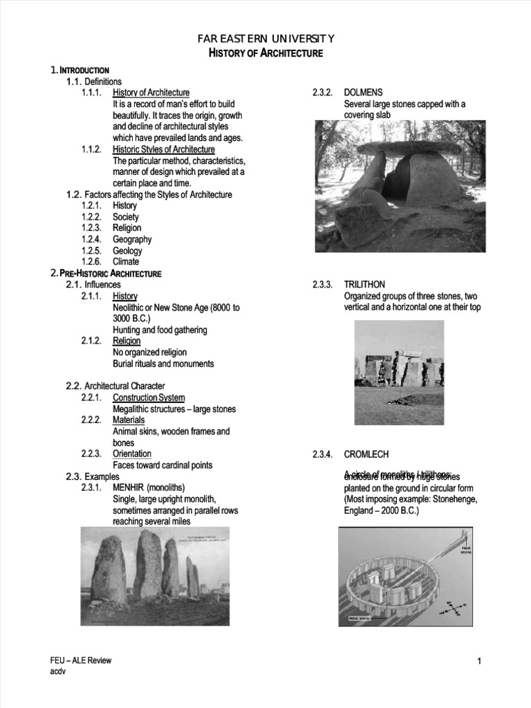 HOA Reviewer | PDF | Column | Ancient Egypt