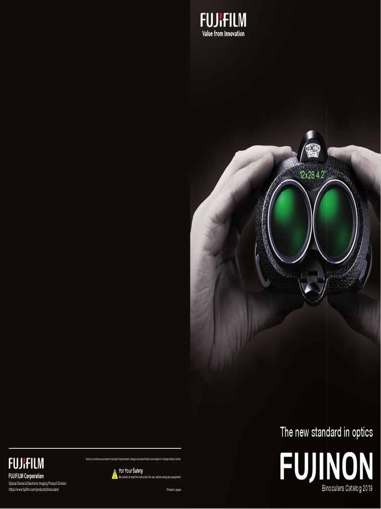Fujinon Binoculars Overview 2019 | PDF | Optics | Field Of View