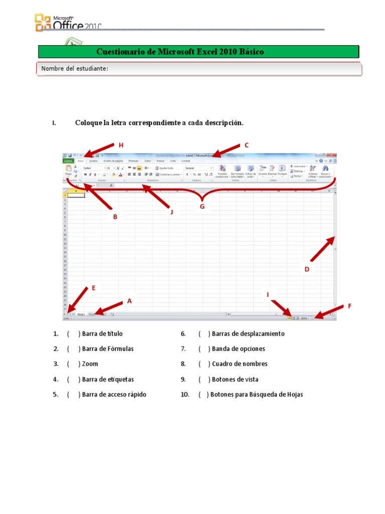 GUIA No.1 DE EXCEL | PDF | Microsoft Excel | Hoja de cálculo