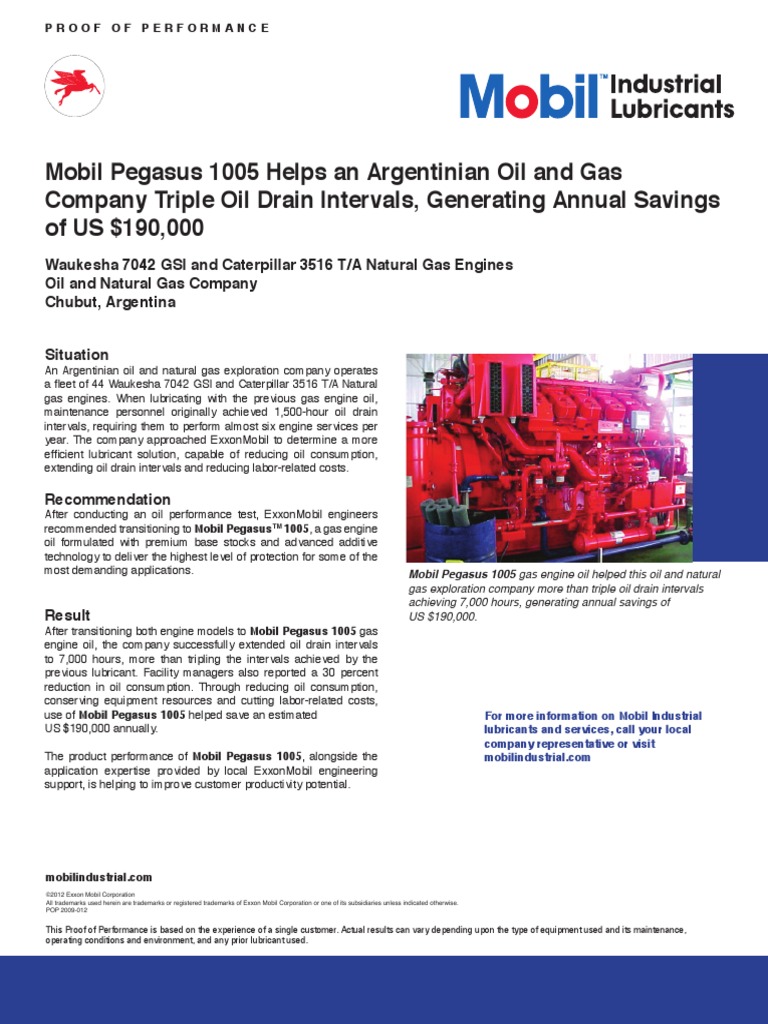 Energy Oilandgas Mobil Pegasus Oil and Gas Drain Intervals | PDF ...