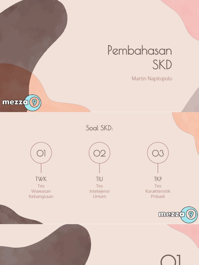 Pembahasan SKD: Martin Napitupulu | PDF