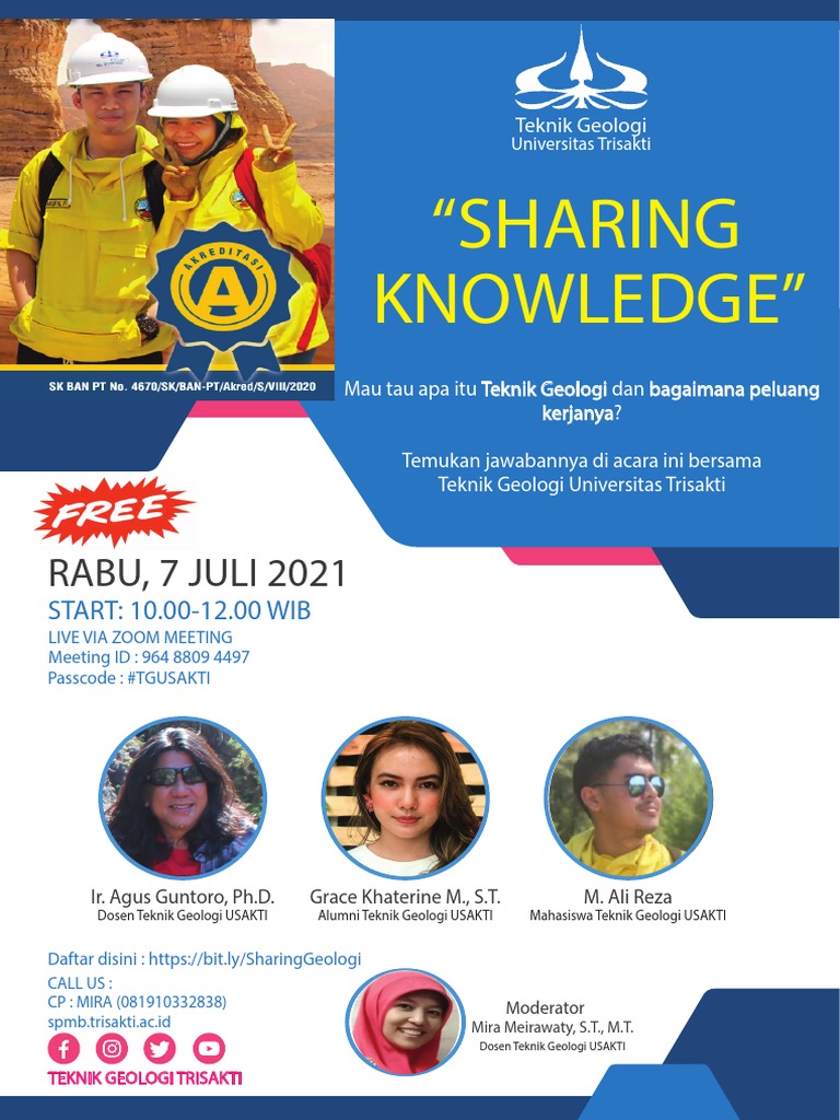 Flyer Sharing Knowledge | PDF