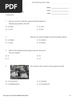 Music and Arts 7 Quarter 1 Week 1-2 Part 2 Matatag Curriculum | PDF ...