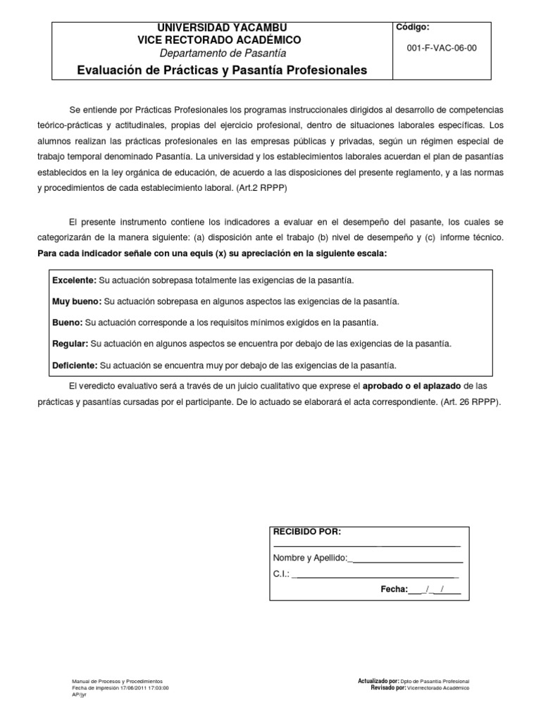 Formato-Evaluacion-Final-del-Tutor-Empresarial-001-F-VAC-06-00 PASANTE NUZZO | PDF | Evaluación