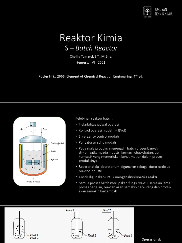 6-Batch Reactor | PDF