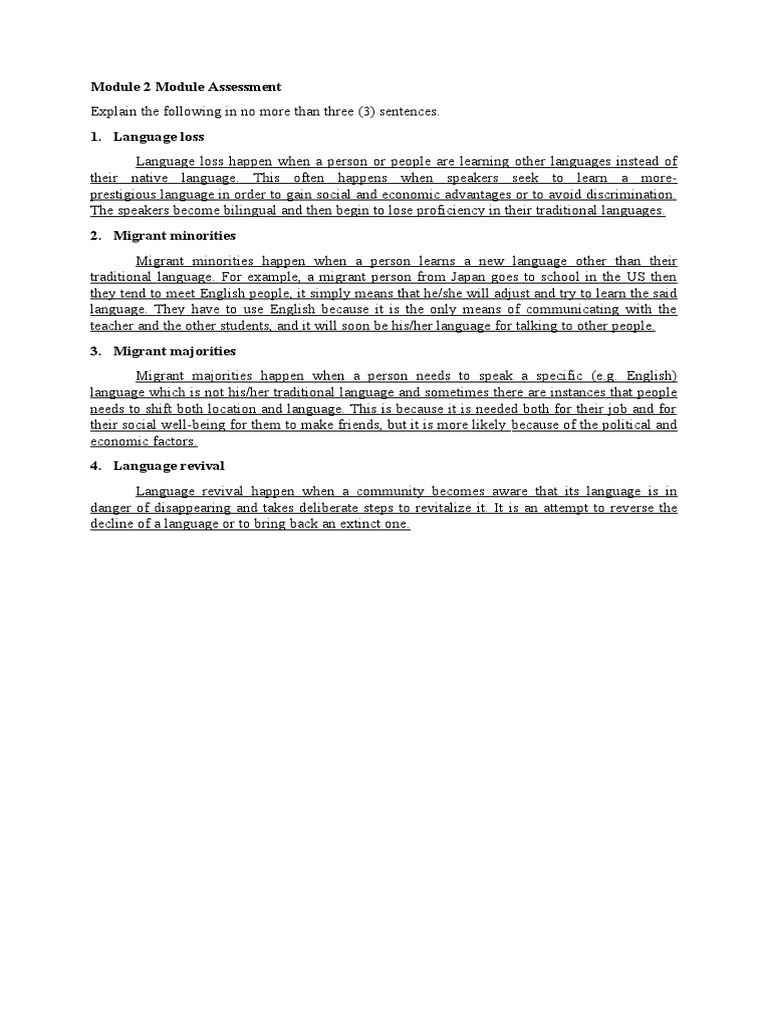 BSEDEng1A - Mod2 Module Assessment | PDF