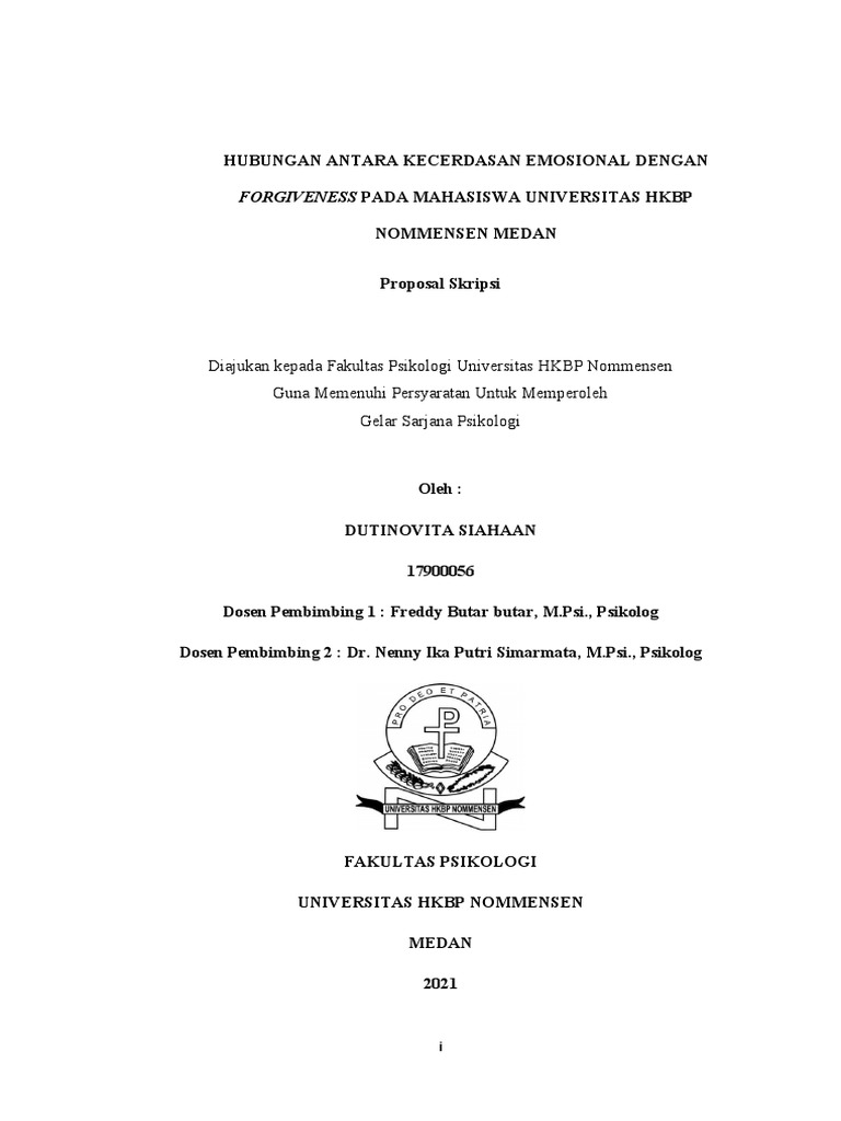 Laporan Skripsi Bab 1 3 Duti Pdf