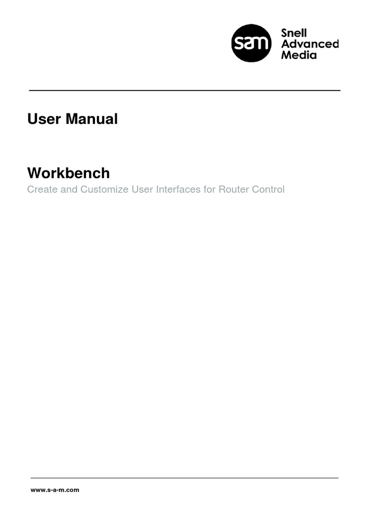 Centra Workbench User Manual | PDF | Software | Computing
