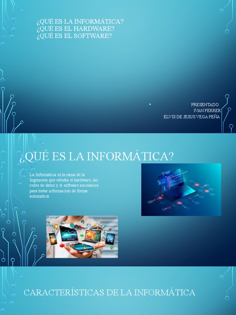 Qué es la Informática | PDF