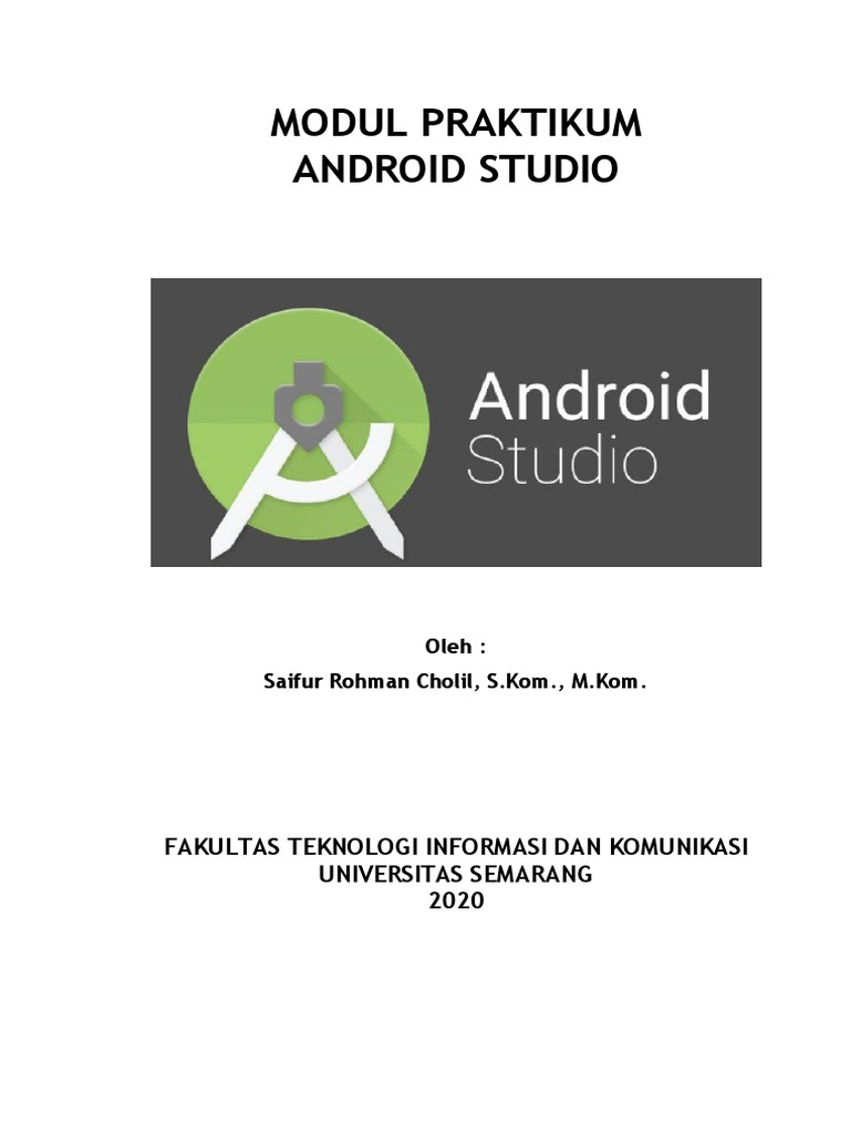 Modul Praktikum Android Studio | PDF