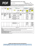 Deped Standard Table of Specification Format | PDF | Education Theory ...