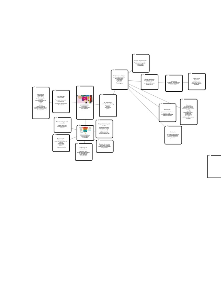 Mapa Conceptual Capitulo - 5 | PDF | Comportamiento | Los consumidores
