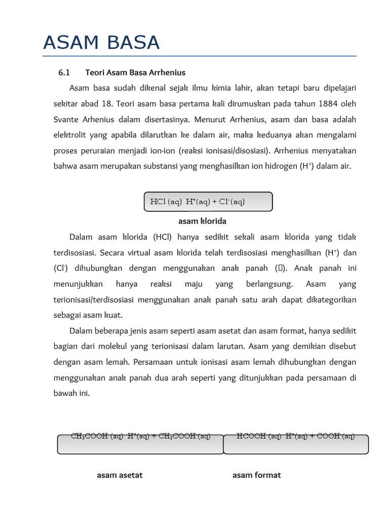 06 - Asam Basa | PDF