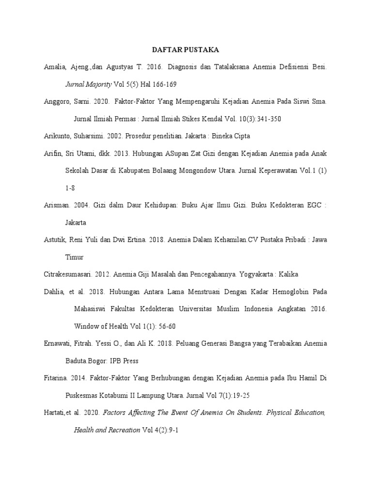 Dapus Proposal | PDF | Pengembangan Diri | Kesehatan Holistik