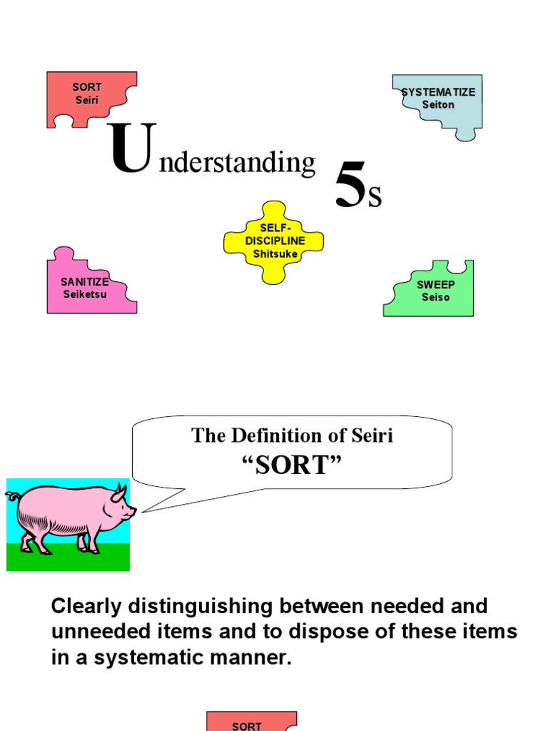 Nderstanding: Sort Seiri Systematize Seiton | PDF | Secondary Sector Of ...