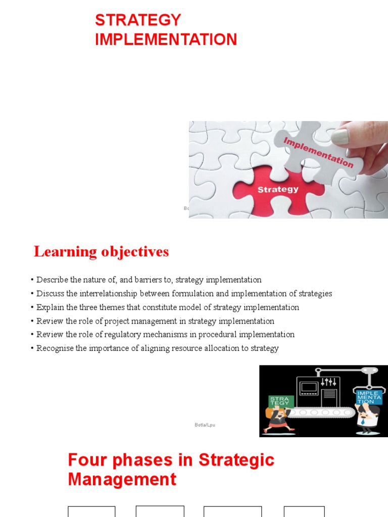 STR Implementation | PDF | Strategic Management | Project Management