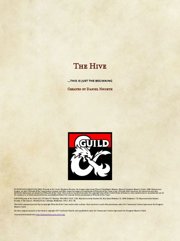 Sliver Hive v6 | PDF | Wizards Of The Coast | Dungeons & Dragons