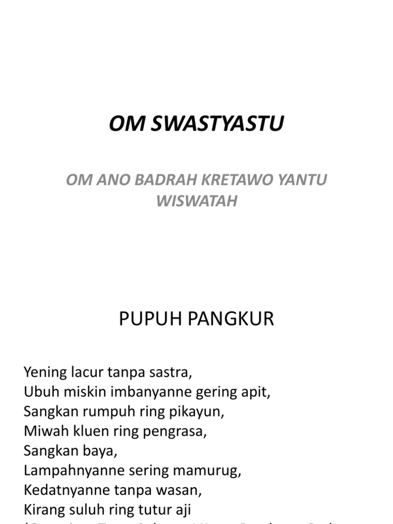 Asta Kosala Kosali Baru | PDF | Memasak, Makanan, & Anggur | Seni ...